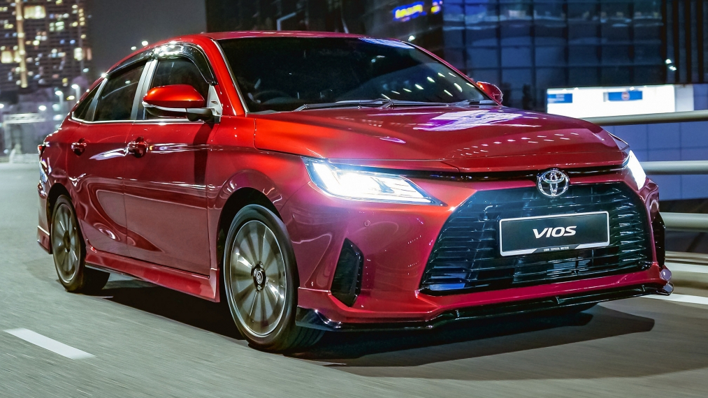 Toyota Vios 2023 ra mắt Malaysia, giá quy đổi từ 472 triệu đồng